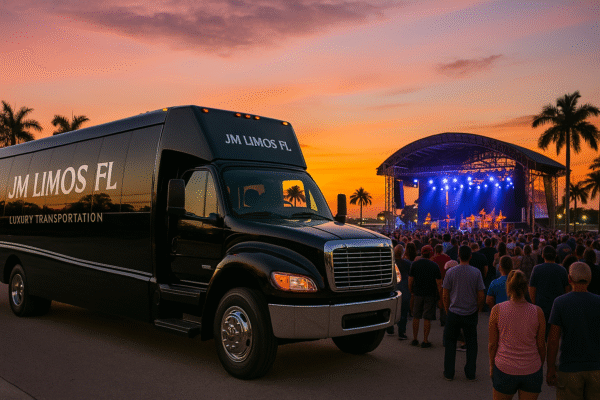 Waterfront Concert Shuttle Fort Lauderdale – Luxury Limos